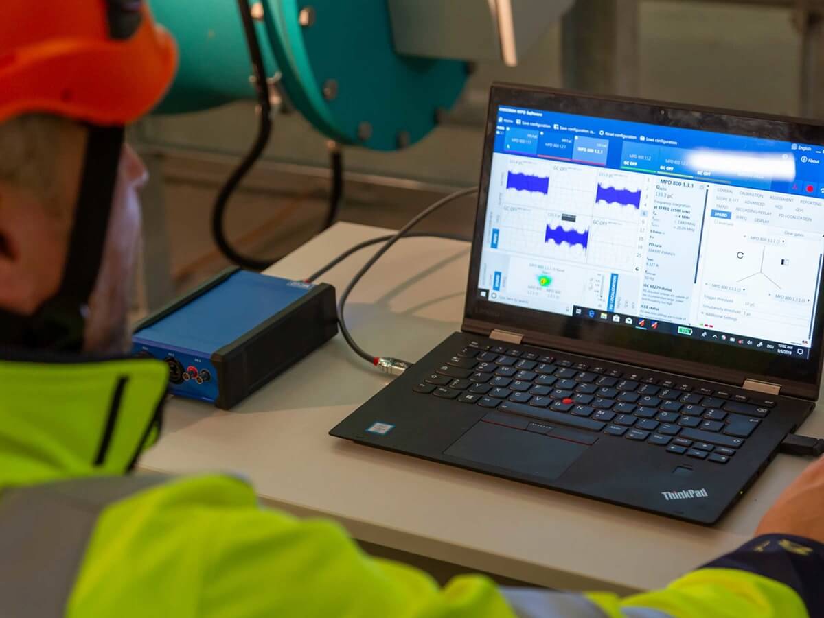 MPD 800 - 범용 부분방전 측정 및 분석 시스템 - OMICRON