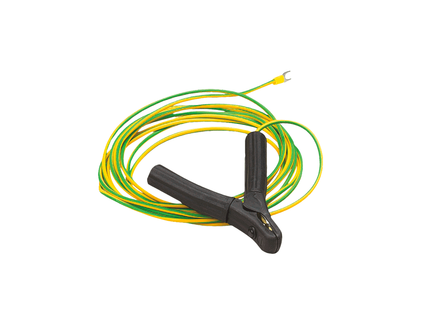 Grounding cable - For grounding the test set if the power outlet does ...
