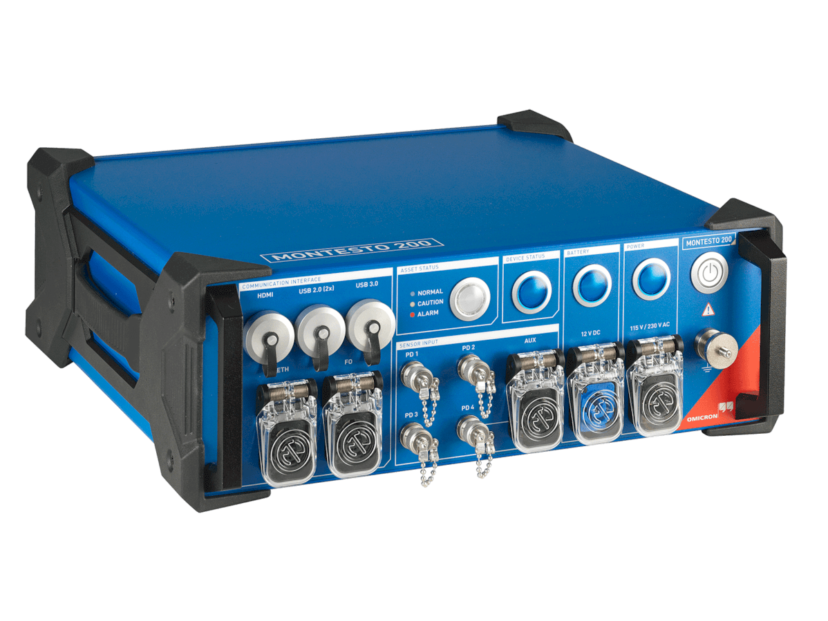 Partial Discharge Monitoring Omicron