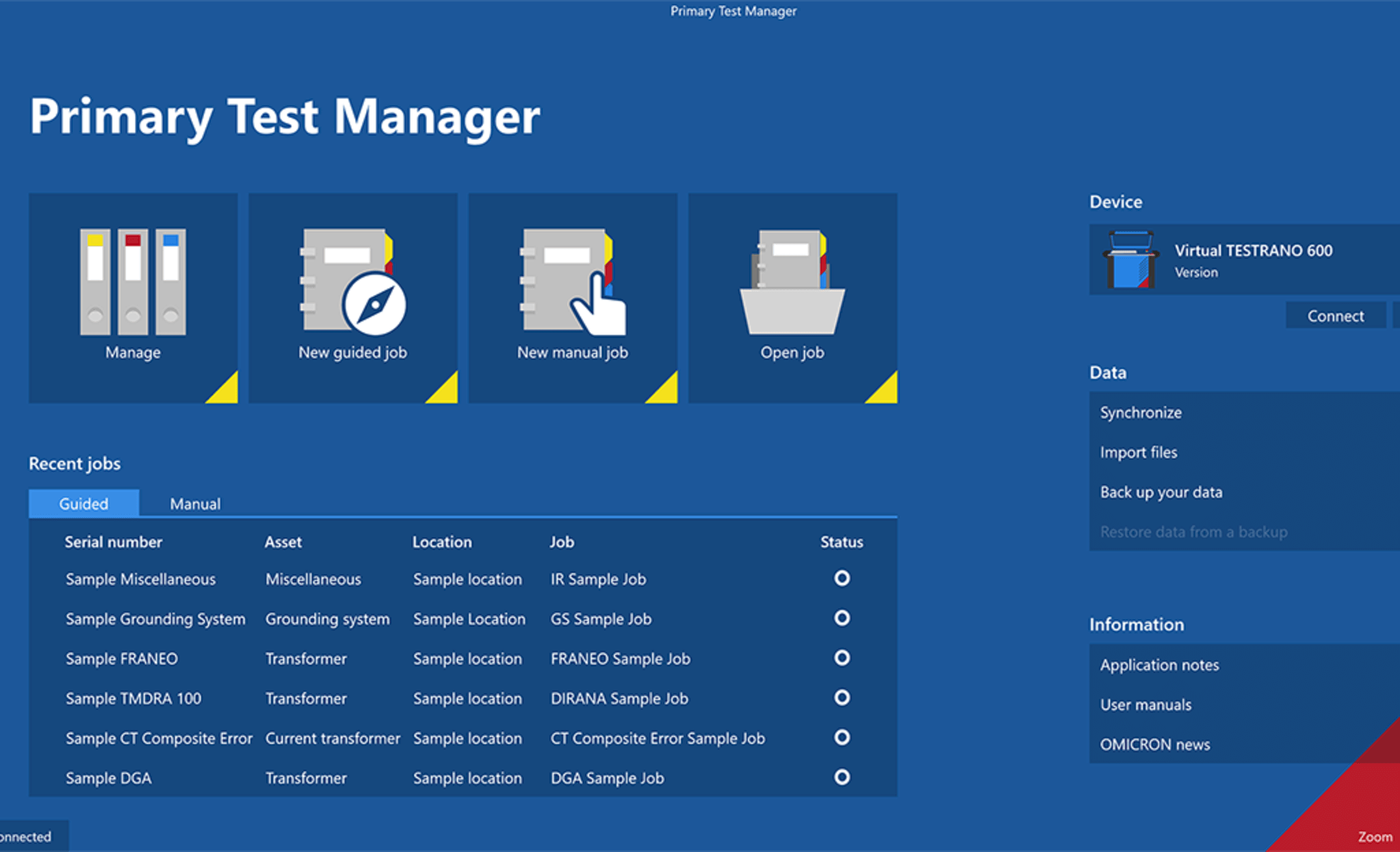 Primary Test Manager (PTM) - Teste de diagnóstico, avaliação de ...