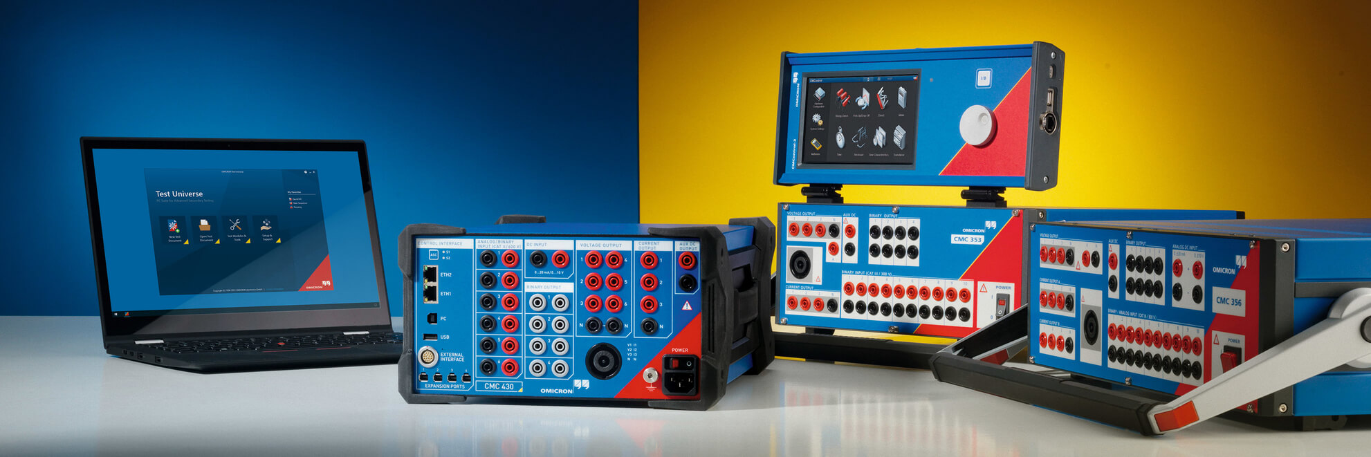 Test Universe 4.40 - Configure your hardware easily - OMICRON