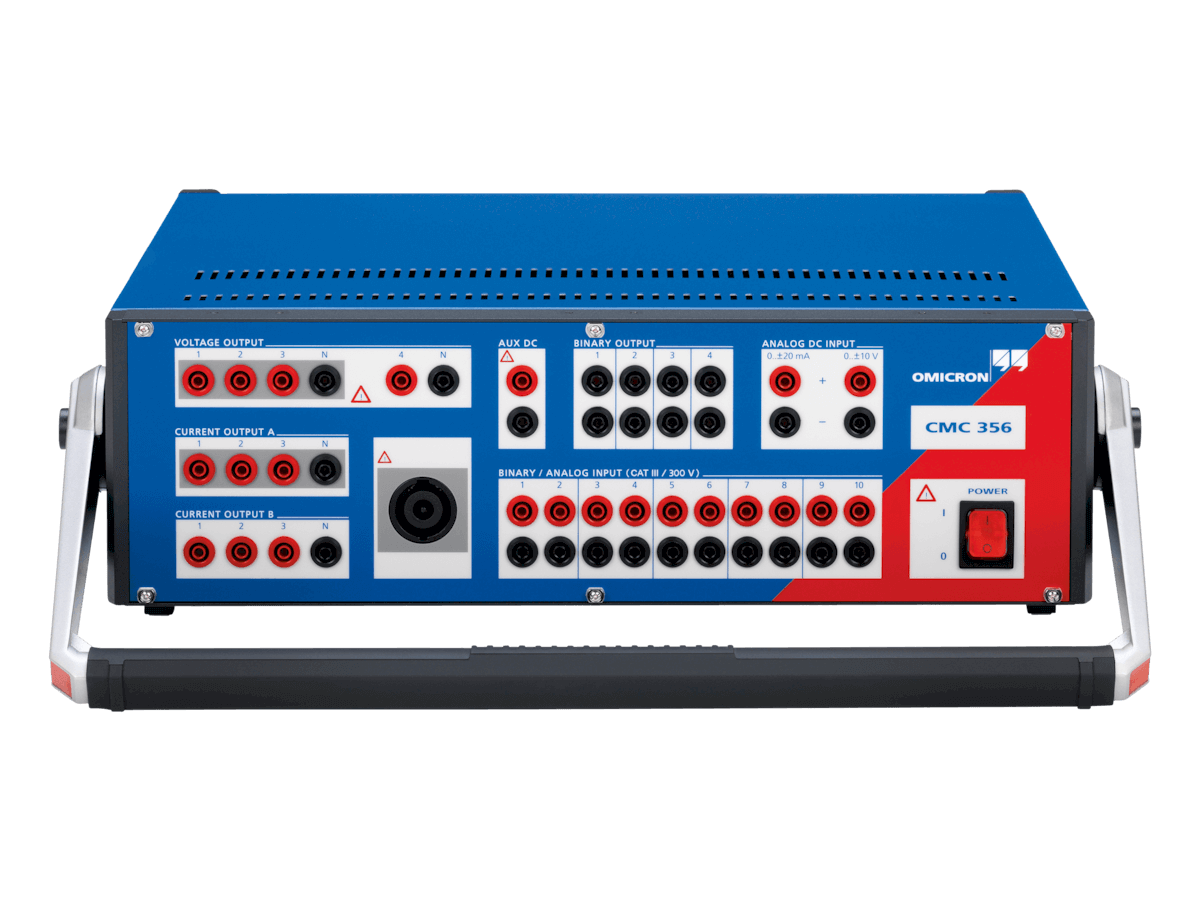 CMC 356 - Universal relay test set and commissioning tool - OMICRON