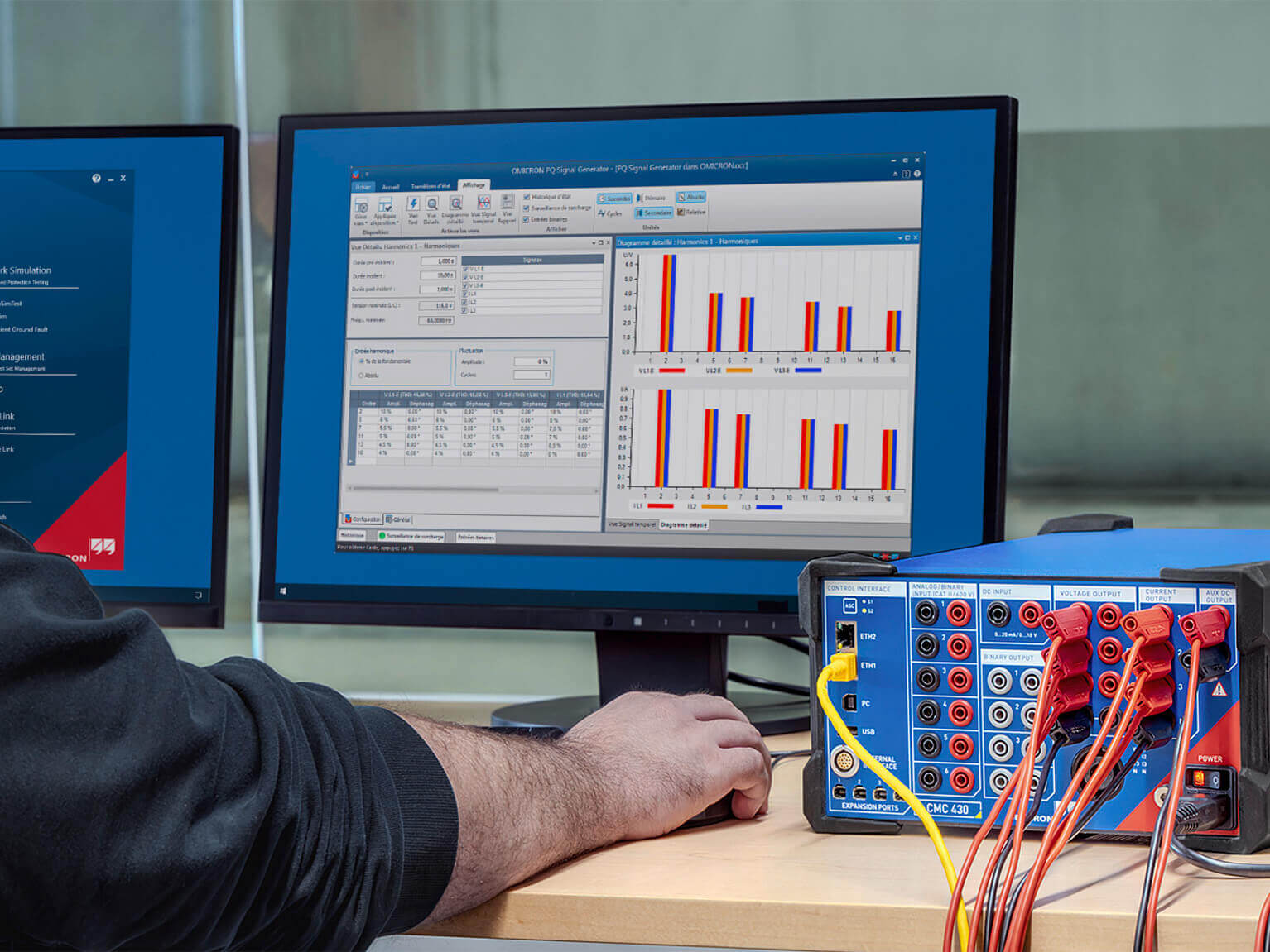 CMC 430 - Ultra-portable protection test set and calibrator - OMICRON
