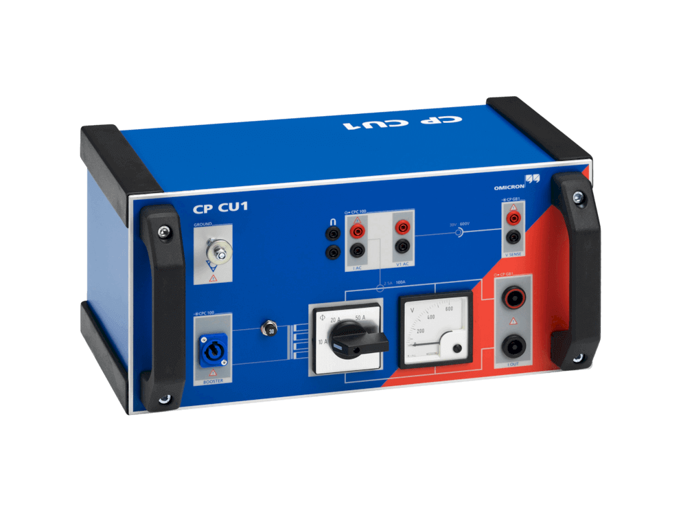 CPC 100 - Universal primary injection test set for substation assets ...